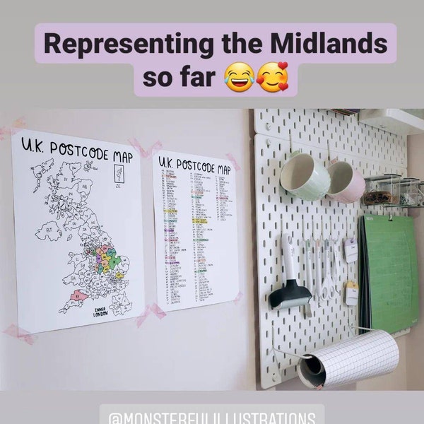 EUROPE SALES MAP Hand Illustrated Map Labelled Map Instant Download ...