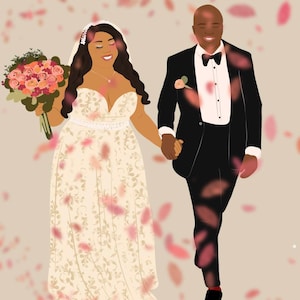 Custom Faceless Portrait, Faceless Portrait Print, Custom Portrait ...