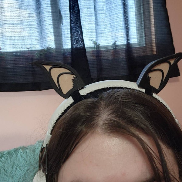 Bat Ears for Headphones - Bat Ear Attachments - Cosplay Headband Ears ...