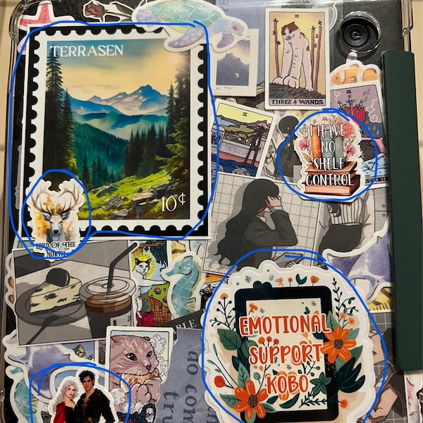 ACOTAR Batboys Sticker Set, Cassian, Azriel, Wingspan, A Court of ...