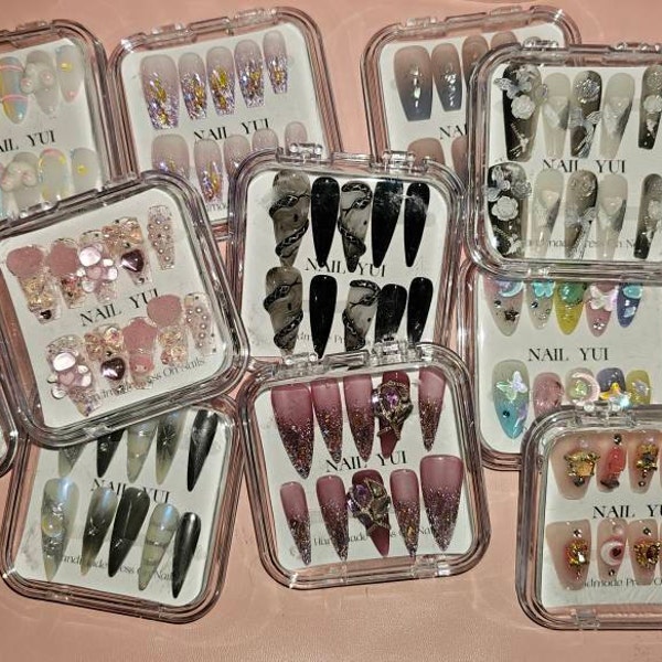 Handmade Black White Ombre Camellia Flower Butterfly Gypsum Press on ...