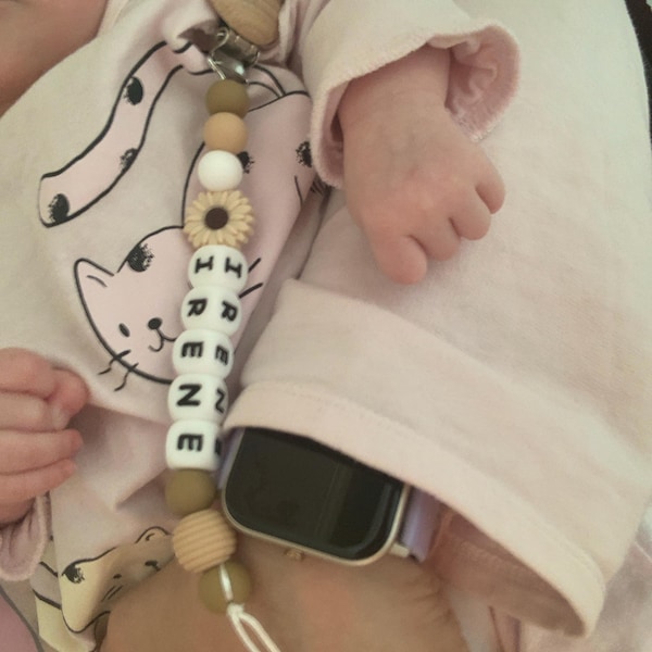 Personalized Pacifier Clip, Custom Baby Pacifier Clip, Personalized ...
