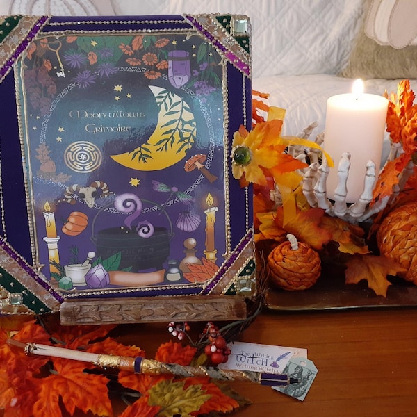 Home Blessing Spell Printable Jar Labels and Book of Shadows Pages in A ...