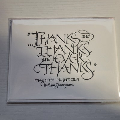 Literary Quote by Edith Wharton in Calligraphy - Etsy