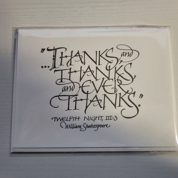 Sympathy Card letterpressed Calligraphy - Etsy