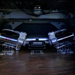 Air Ride Trunk Tray Mount Viair Airlift Slam Accuair Bagged Minitruck ...