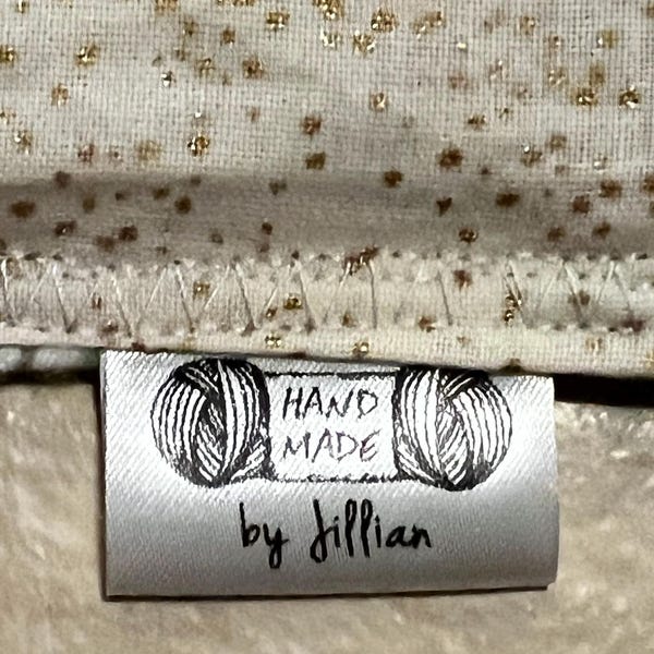 PREDESIGNED Custom Sewing Label Personalized LOGO Fabric Clothing Tag ...