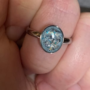 Cremation Ring, Pet Ash Jewelry, Pet Memorial Ring, Pet Cremation, Ring ...