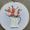PDF Pattern - 7" Tulip Bouquet - Step by Step Beginner Embroidery ...
