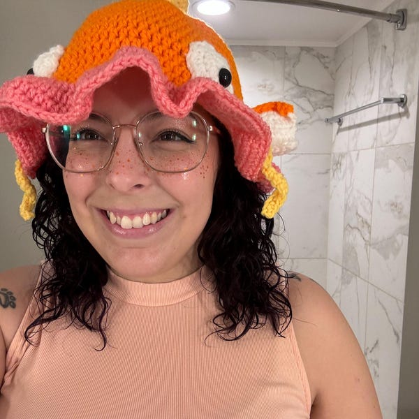 Smiling Critters Plushie - Maid Charlie - Crochet Amigurumi - Etsy