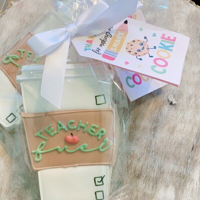 Teacher Appreciation Tag, EDITABLE One SMART COOKIE Tag, Teacher Thank ...
