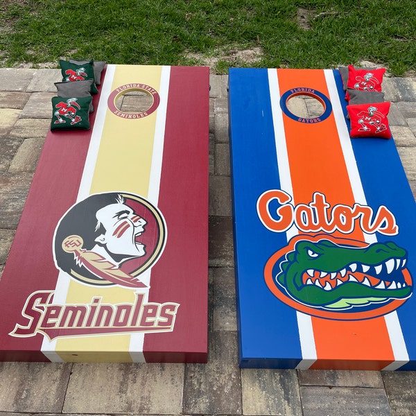 CUSTOM Cornhole Board Decals - Etsy