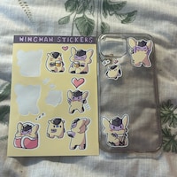 Cute Chibi Valorant Cat Omen & Wingman Stickers || Glossy Vinyl ...