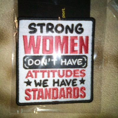 Prideful Patchez, Strong Women Inspiring, Iron on Patch, Jacket Patch ...