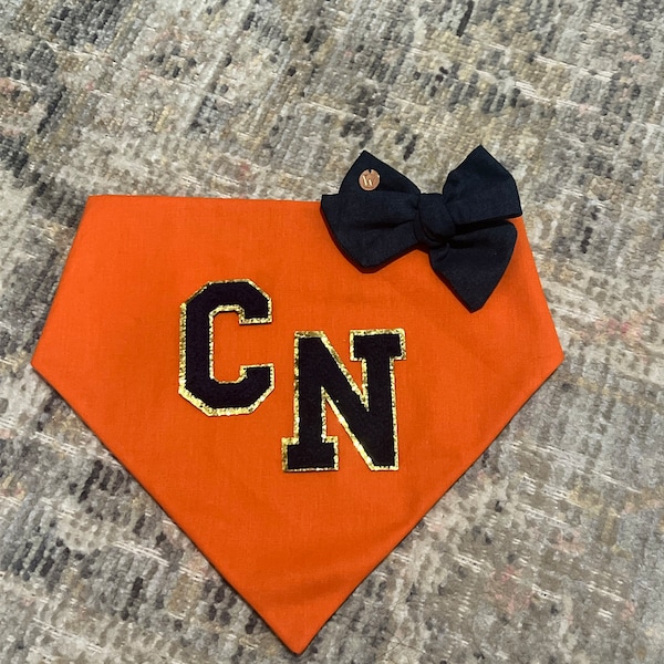 Chenille Letters - Navy Blue With Gold Trim - Fabric Glue and Iron On ...