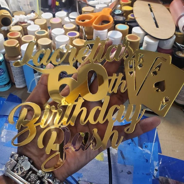 Custom 007 Cake Topper Svg, Personalized Name and Age Happy Birthday ...