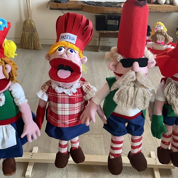 3 in 1 Foam Puppet Body Pattern - Etsy