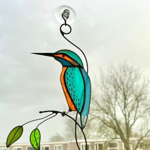 Robin Bird Stained Glass Window Hangings Mothers Day Gifts - Etsy