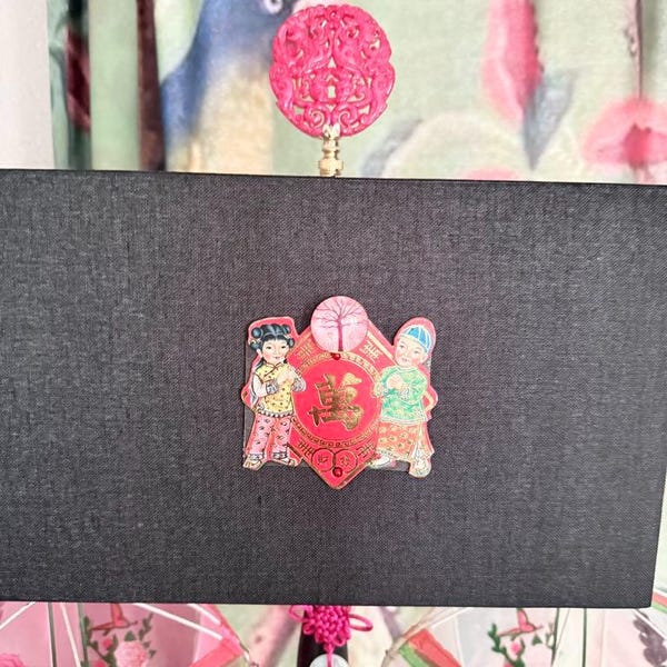 Pink Foo Dog Chinoiserie Lamp Finials Asian Decorative Lighting ...