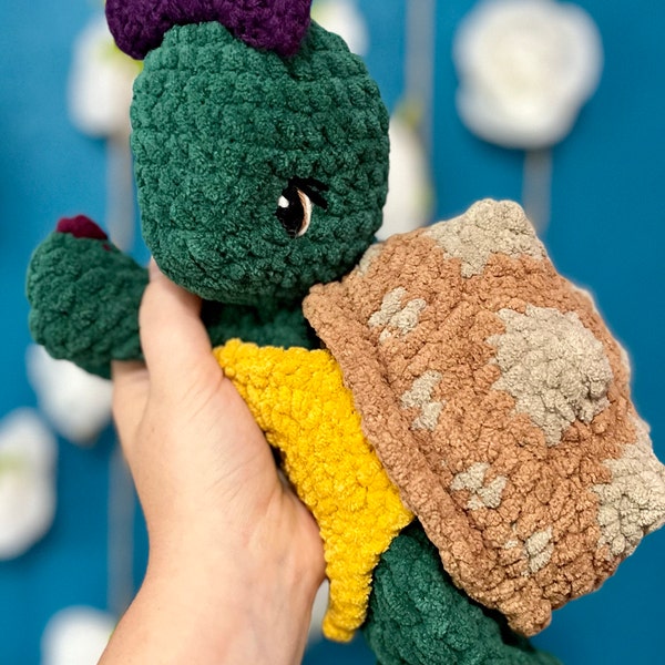 Tuck the Tortoise Pattern | Crochet Tortoise / Turtle Pattern Only - Etsy
