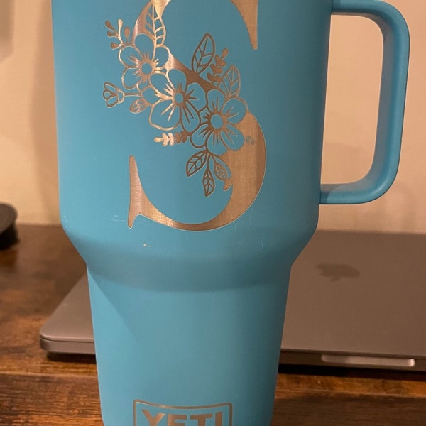 Flower Letter K. Floral Letter SVG PNG, JPEG, Eps, Ai, Pdf and Dxf. Monogram Font. Instant ...