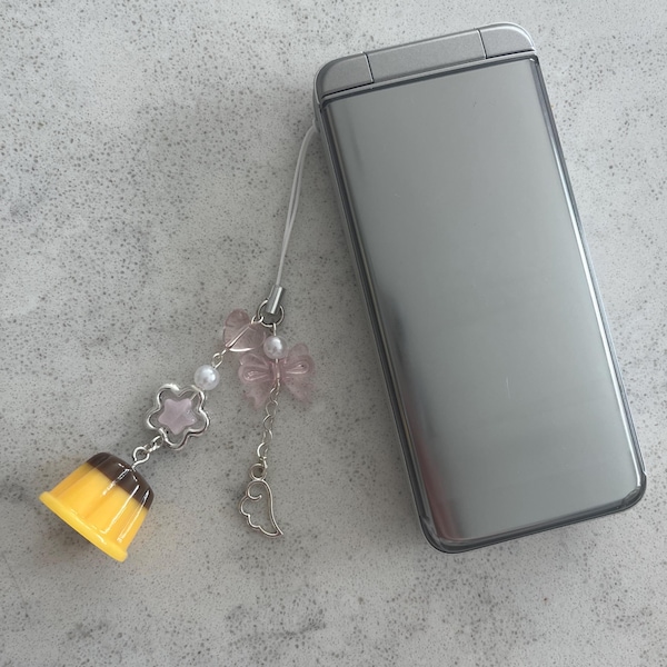 Sweet Pudding Angelic Heisei Retro Dtdeco Juminocore Keychain