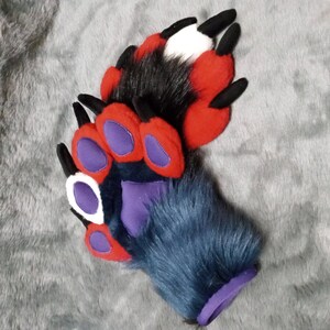 PDF TEMPLATE: Fursuit 5 Finger Paws Digital Download - Etsy