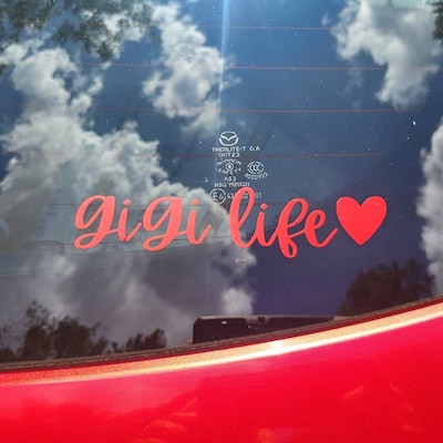 Girlfriends Name Seat Sticker for Car Name Decal for - Etsy