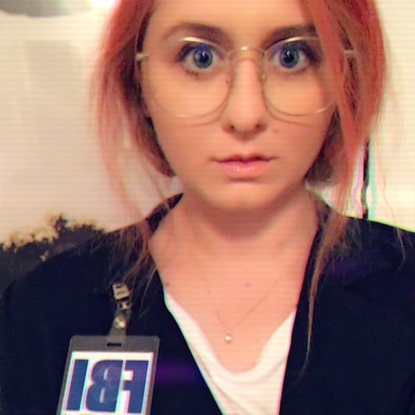 X FILES Dana Scully Badge ID Name Tag Card Costume Cosplay Prop ...