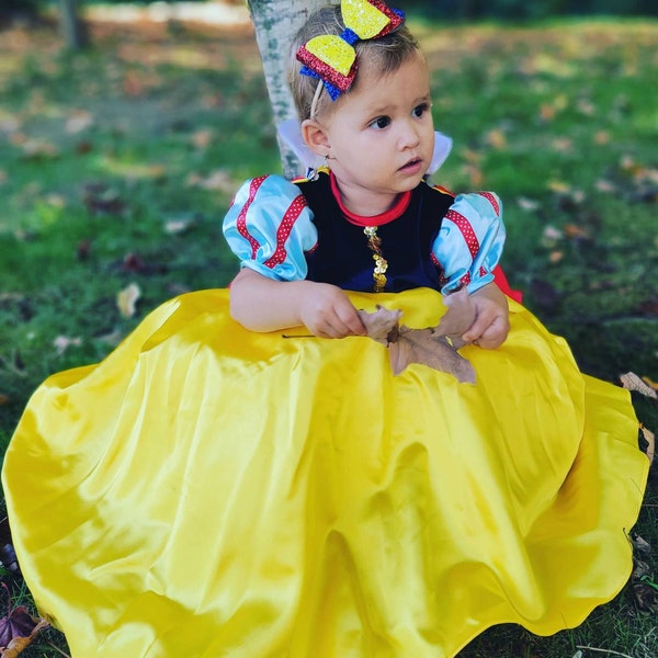 Handmade Snow White Dress-snow White Costume- Disney Princess ...