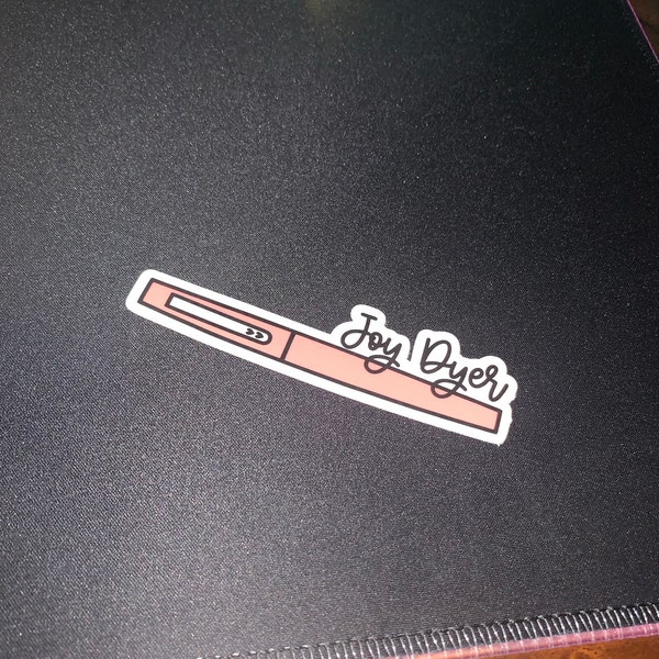 Personalized Flair Pen Sticker | Water Bottle Sticker | Laptop Sticker ...