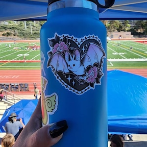 Little Bat Vinyl Sticker - Etsy