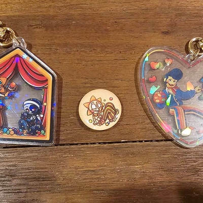 Wally Darling welcome Home Two-sided Holographic Charm - Etsy