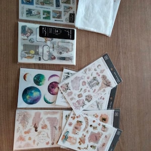 MU Print-on Stickers 189 Letters From Nature - Etsy