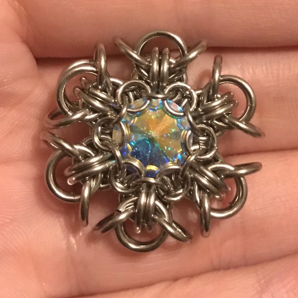 Chainmaille Asteris Tutorial Only, Chainmaille Tutorial, Chainmaille ...