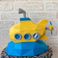 Toucan Paper Model Patron Papercraft Origami DIY - Etsy.de