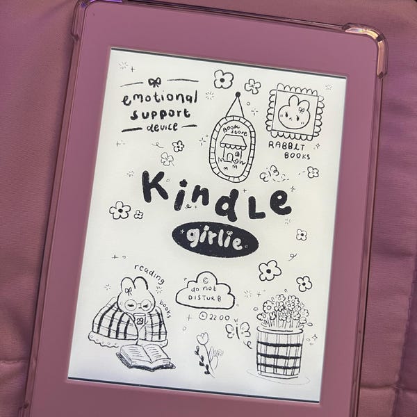 Kindle Girlie : Cute Kindle Lock Screen, Kindle Screensaver, Kindle ...