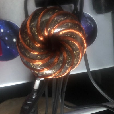 Orgone Scalar/torsion Fields Generator Abha Rodin Vortex Coil 24 Turns ...