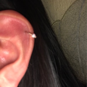 Helix Piercing Wrapped Opal Helix Earring Helix Ring - Etsy