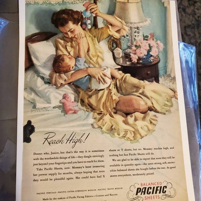 1951 MENGEL FURNITURE Bedroom Dresser Bed Vintage Print Ad - Etsy