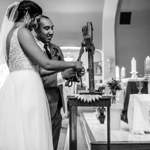 Wedding Braid Cross - Cord of Three Strands, God's Knot, Braid for ...