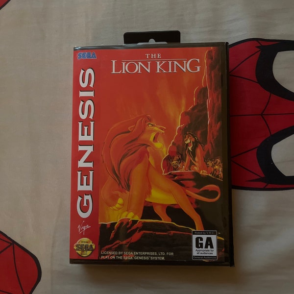 Sega Genesis Game Case: Custom Replacement Art - Etsy