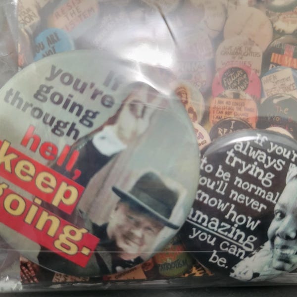 We Are A Brainwashed Generation | 1.25 Inch Pinback | Political Button ...