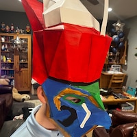 MEDUSA Mask - Make Your Own Medusa With This Low-poly Paper Mask ...