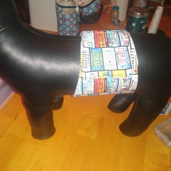Male Dog Belly Band Sewing Pattern Xxsm–xxlg – PDF DIY Diaper Wrap for ...