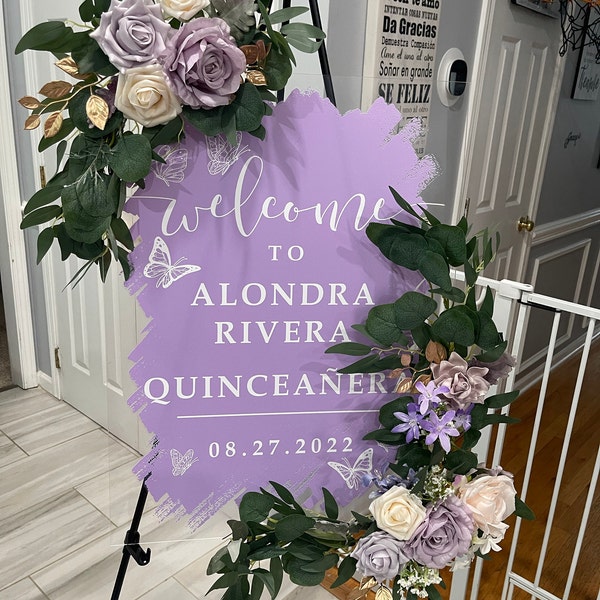 Custom Large Wedding Sign, Create Your Own Welcome Wedding Sign ...