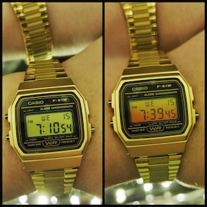 Casio F-91W Monochrome Gradient Filter Screen - Etsy