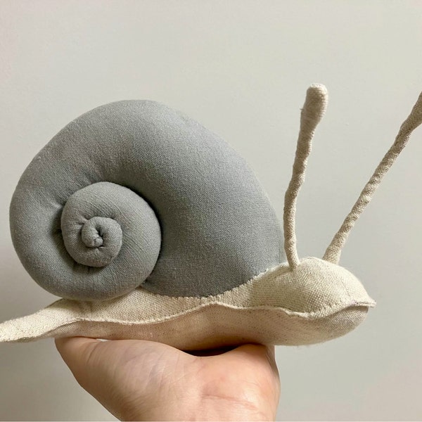 Snail Soft Toy Digital Sewing Pattern / Soft Sculpture / PDF Download ...