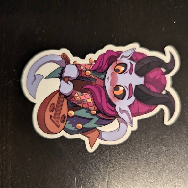 Vinyl Sticker Hazbin Hotel Vox TV Demon - Etsy