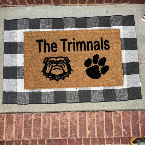 The 19th Hole Door Mat / Golf Doormat / Welcome Mat / Custom Door Mat ...